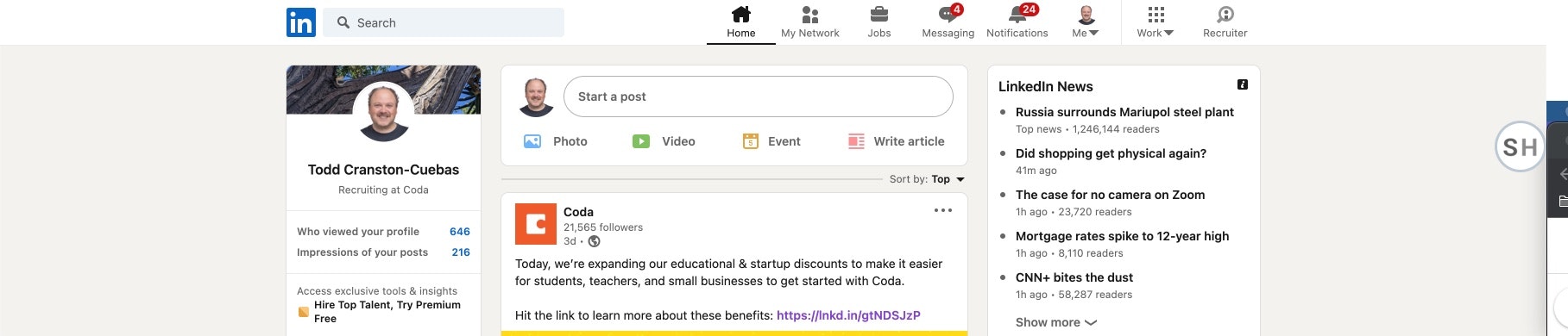 LinkedIn Quick Start · Sourcing Jams