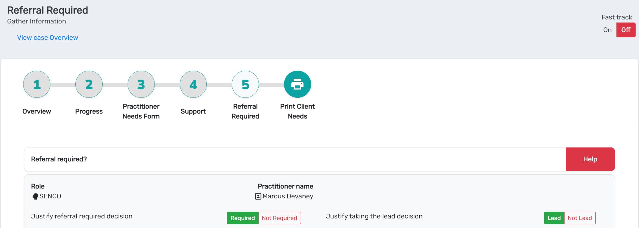 NDP Case Management System · ND Pathway user guide