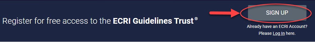 ECRI Guidelines Trust · Finding Clinical Guidelines