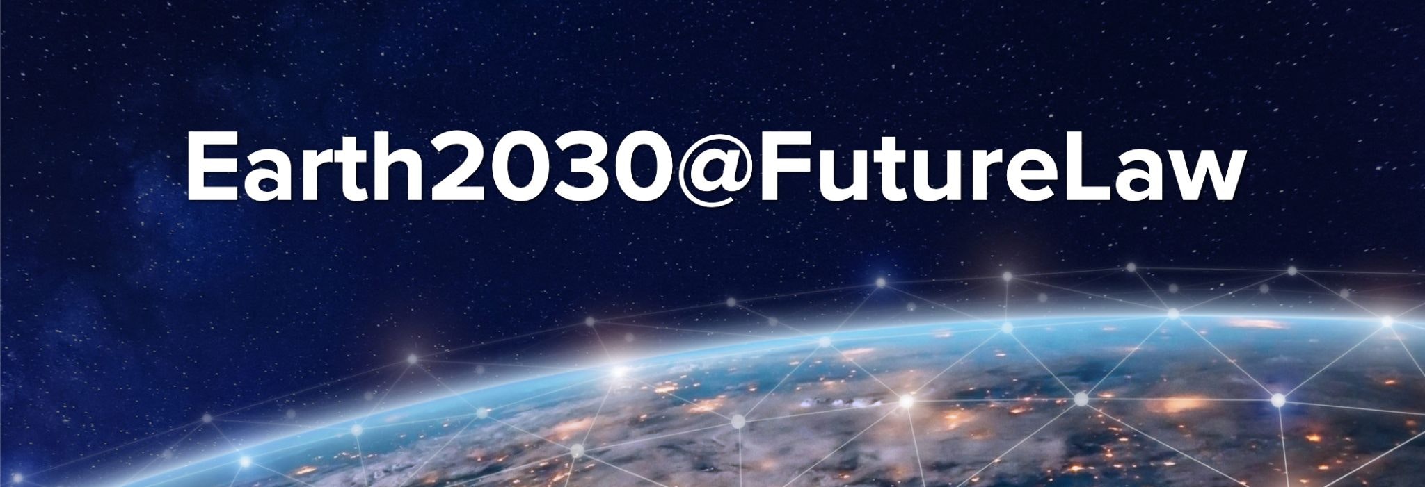 Invitation · Earth 2030 @ CodeX FutureLaw