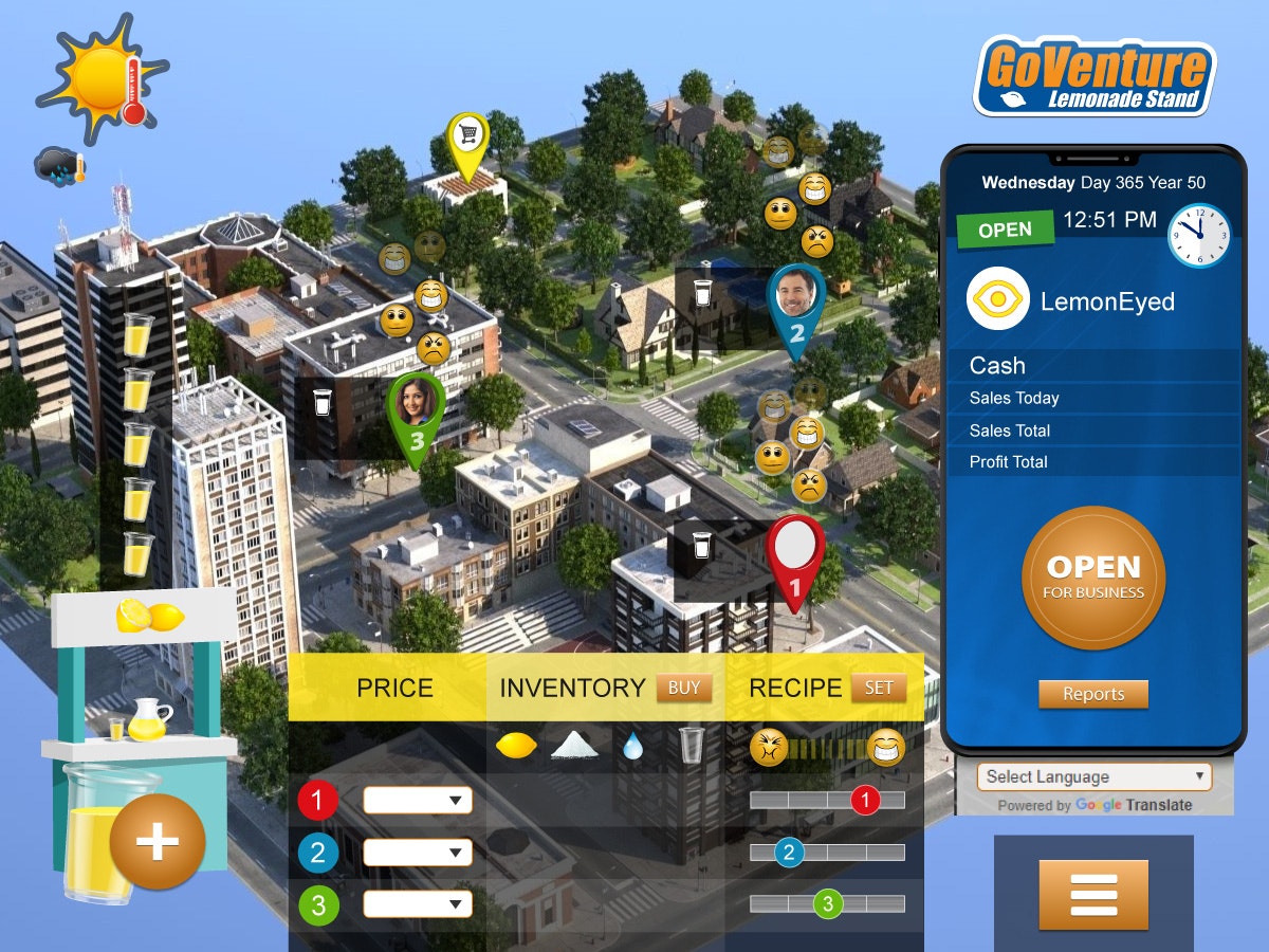 Lemonade Stand | Game Event Competition