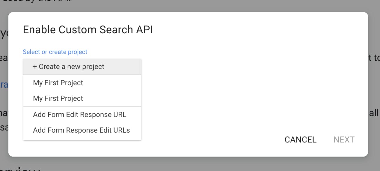 Search Engine ID and Google API Key · Google Image Search Pack Example