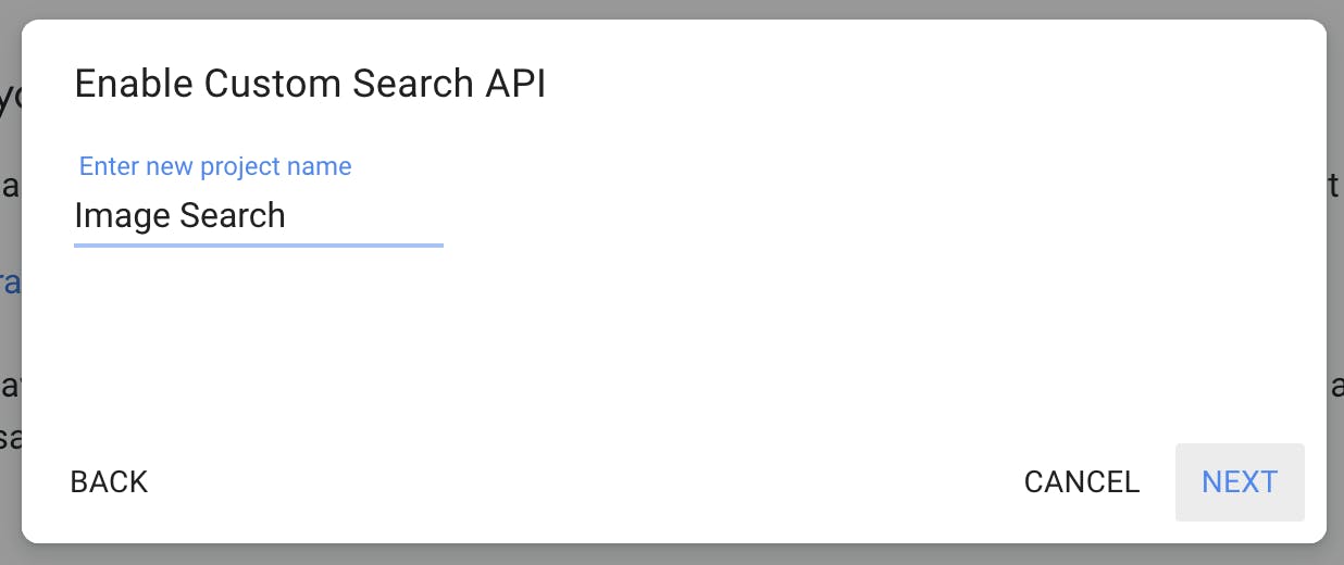 Search Engine ID and Google API Key · Google Image Search Pack Example
