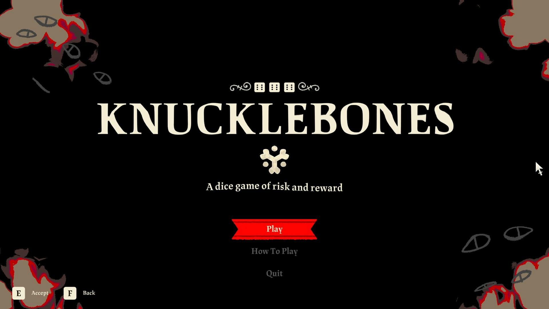Play 2 Player Knucklebones · Knucklebones 2 Player - from cult of the lamb