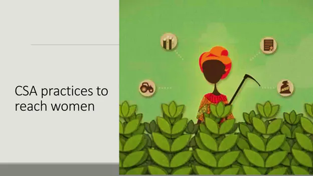 Content overview · Gender-Responsive Climate Smart Agriculture