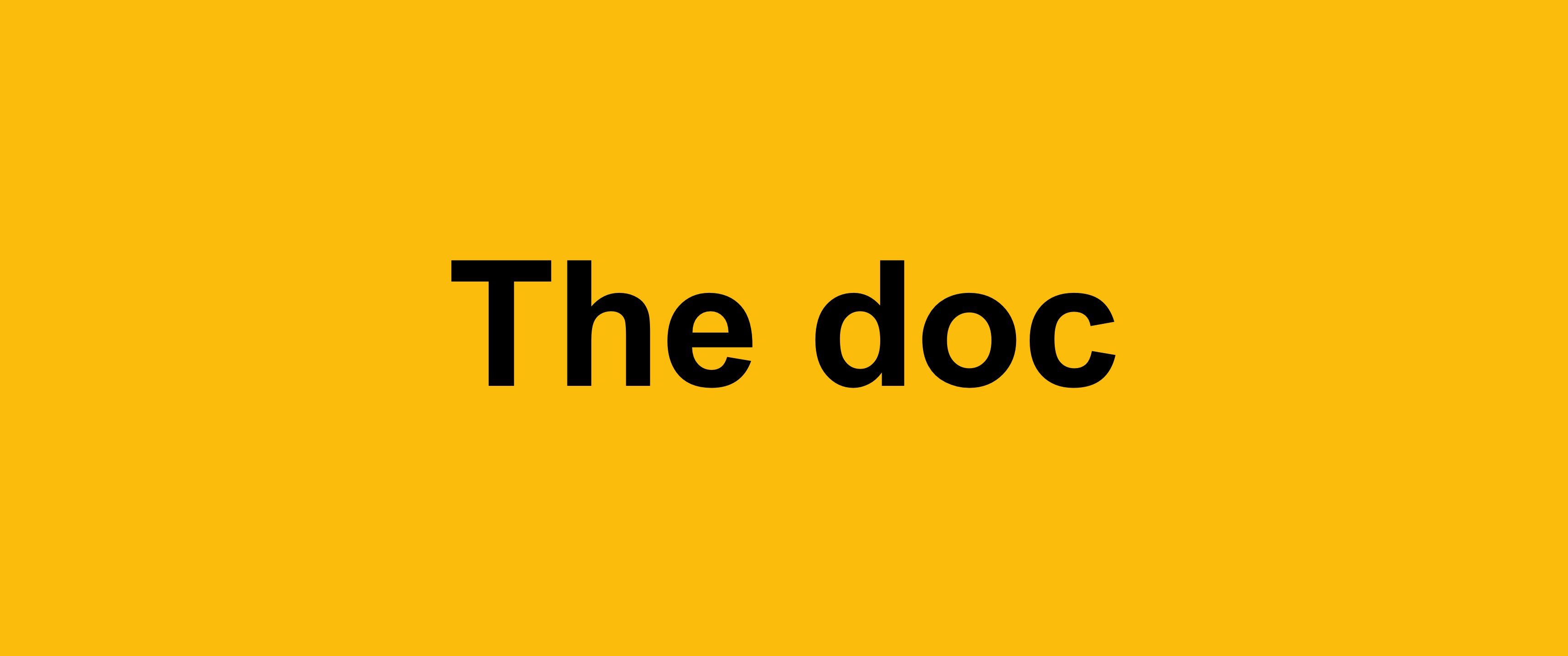 Docs · Coda elements