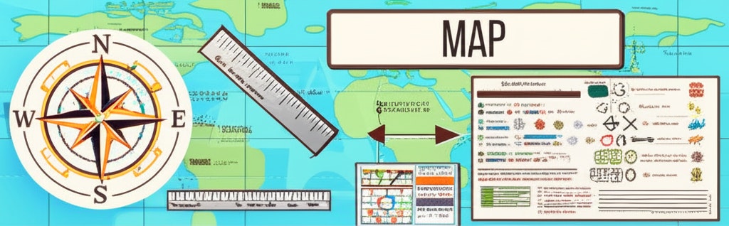 02. Elements Of A Map · 6th Grade - ICSE