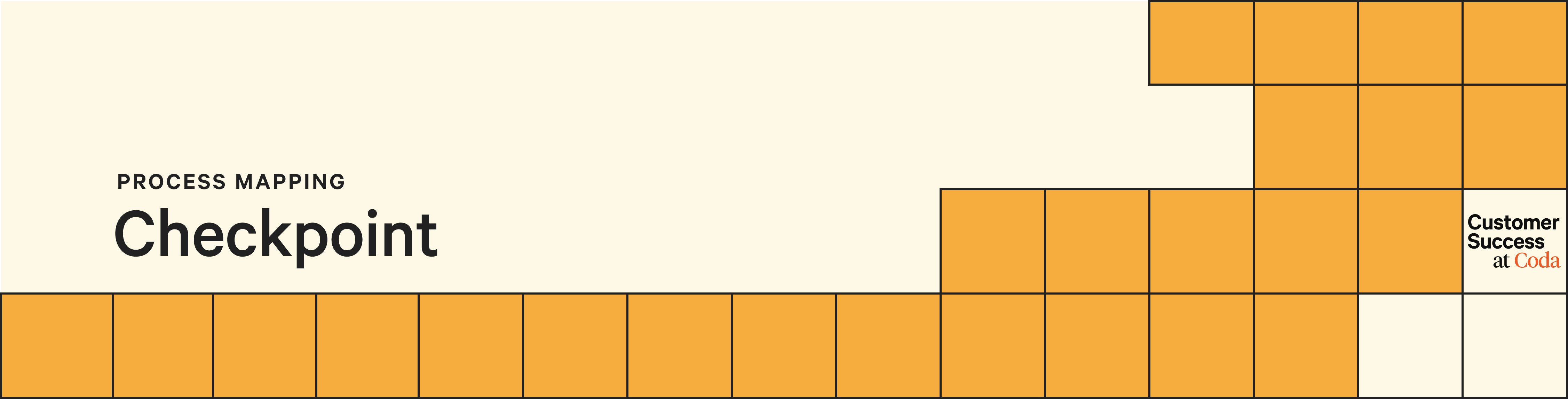Checkpoint · Process mapping workbook