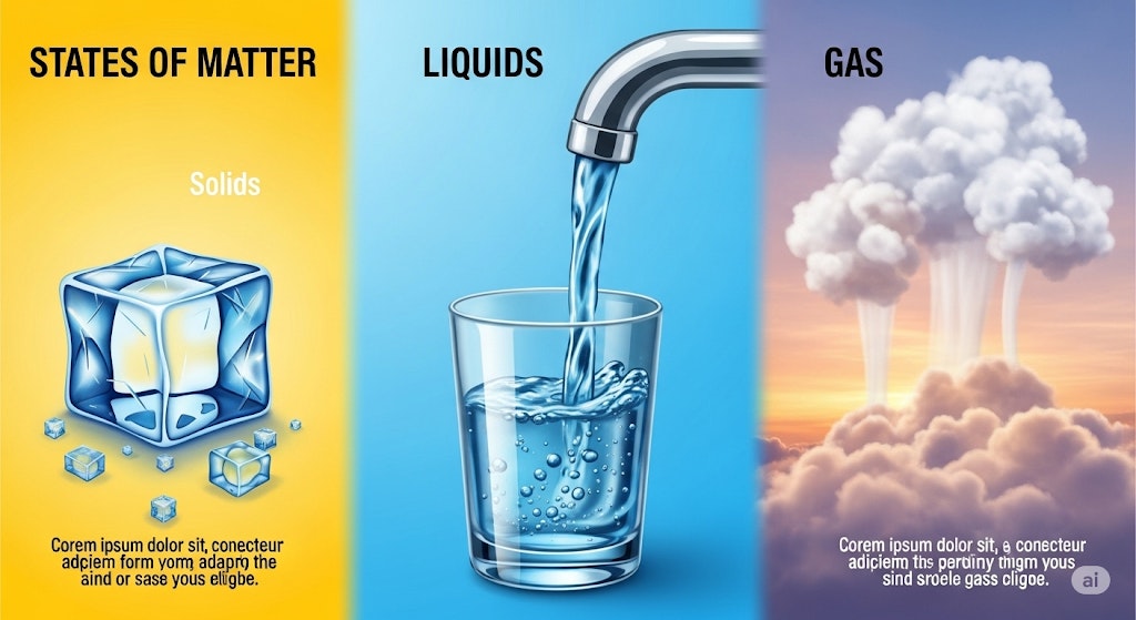 07. Forms Of Matter Solids, Liquids And Gases · 3rd Grade ICSE
