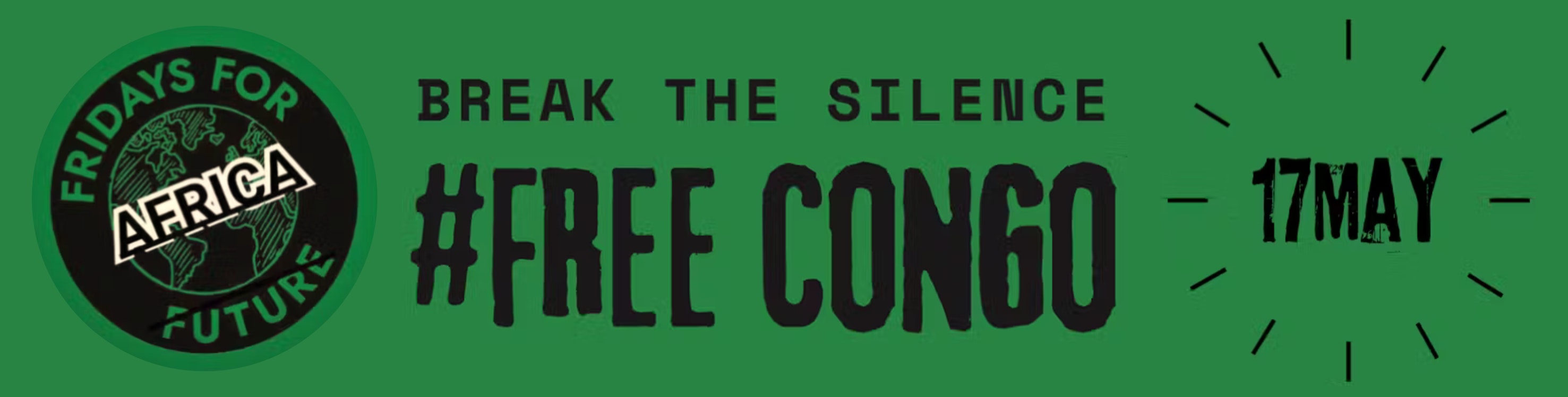 X · Break The Silence #FreeCongo