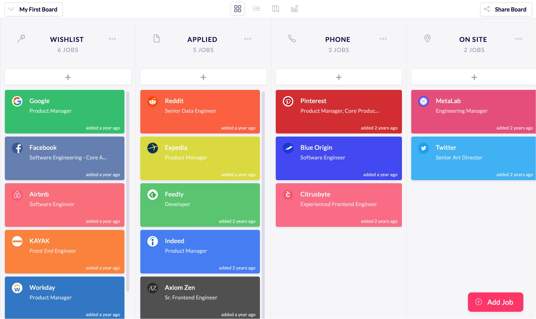 How-to Guide: Job Tracking with Huntr · Career Services in Coda! [Katie ...