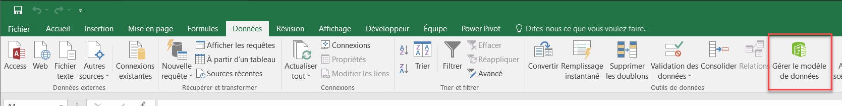 Installation des outils · Excel - Power Query - Power Pivot - VBA