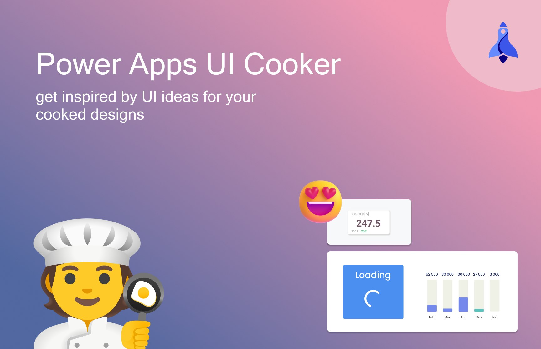 Loading Popup · Power Apps UI Cooker