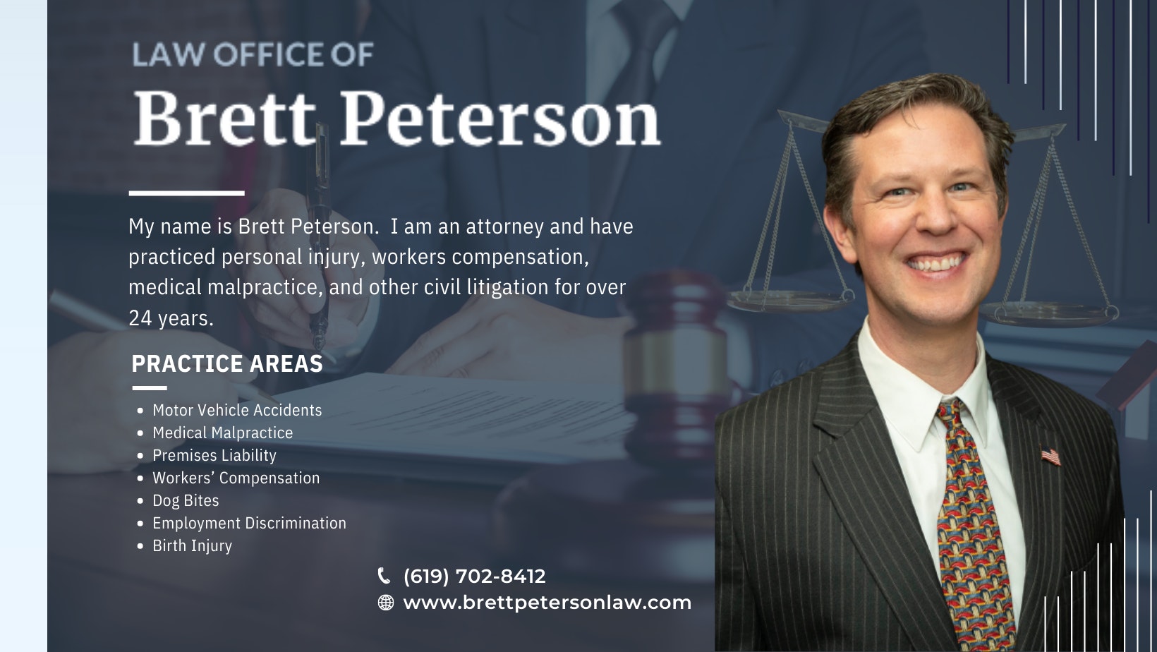 Brett peterson Law - Coda Profile