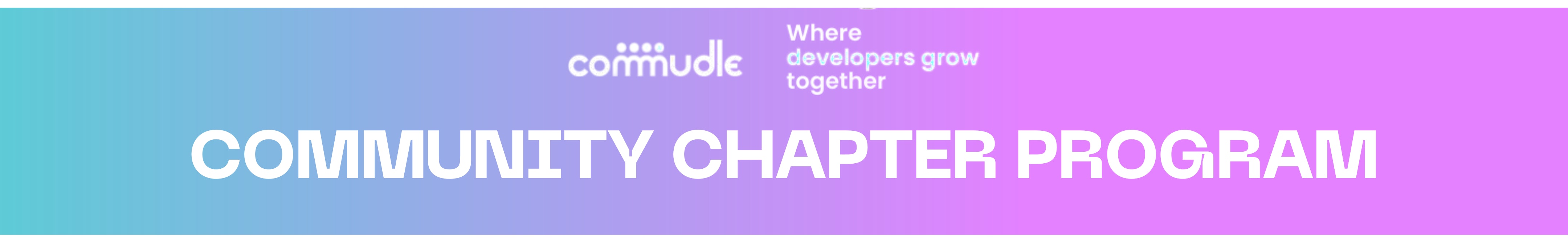 Community Chapter Program - Commudle