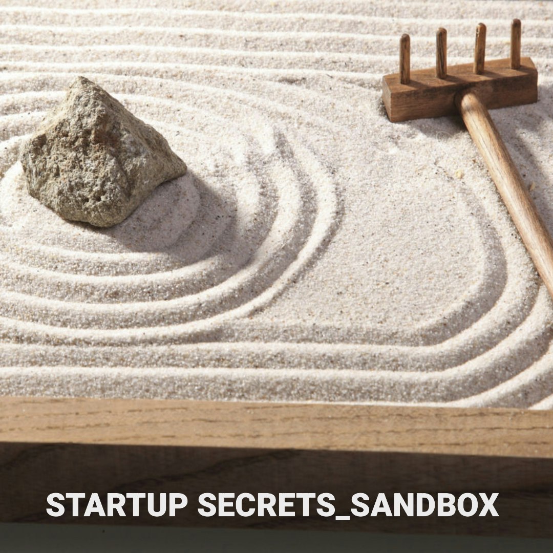 About this Sandbox · Startup Secrets Sandbox