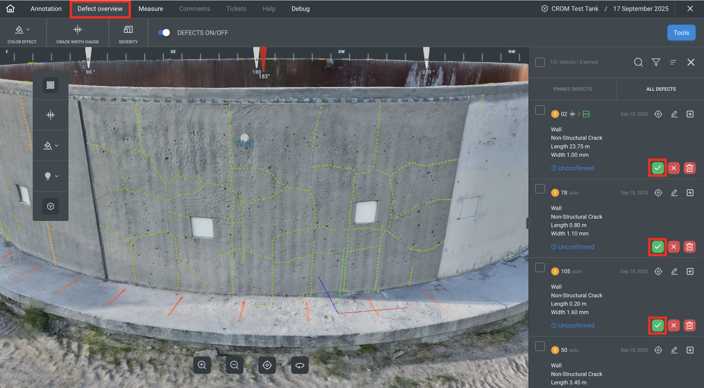 11. Confirmation and Release Inspection · Rapida User Manual. Water