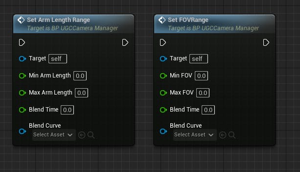 Pitch to Arm Length and FOV Modifier · Documentation: Ultimate Gameplay Camera