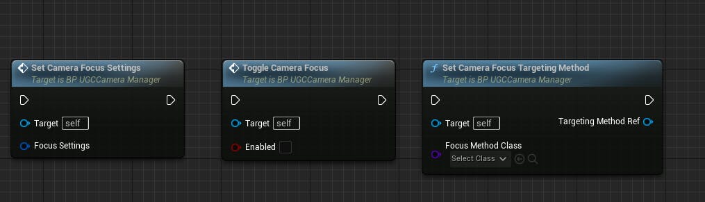 Focus Modifier · Documentation: Ultimate Gameplay Camera