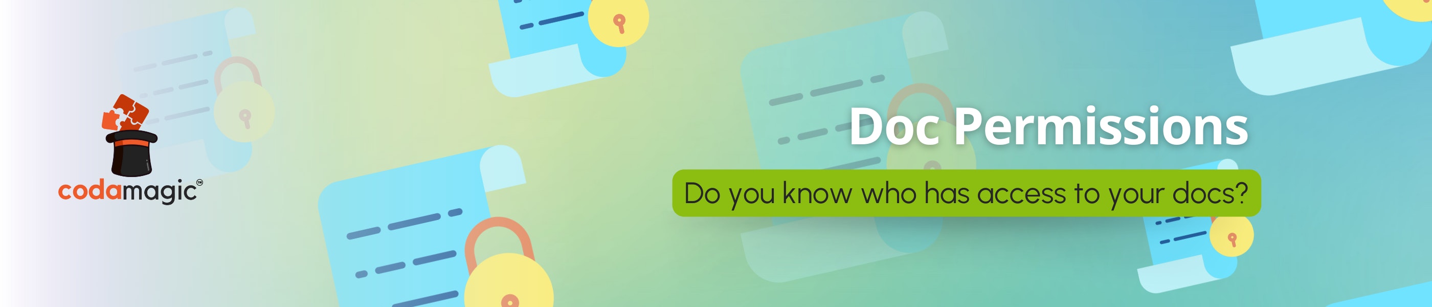 Doc Permissions Magic Pack, extend Coda with Doc... - Coda