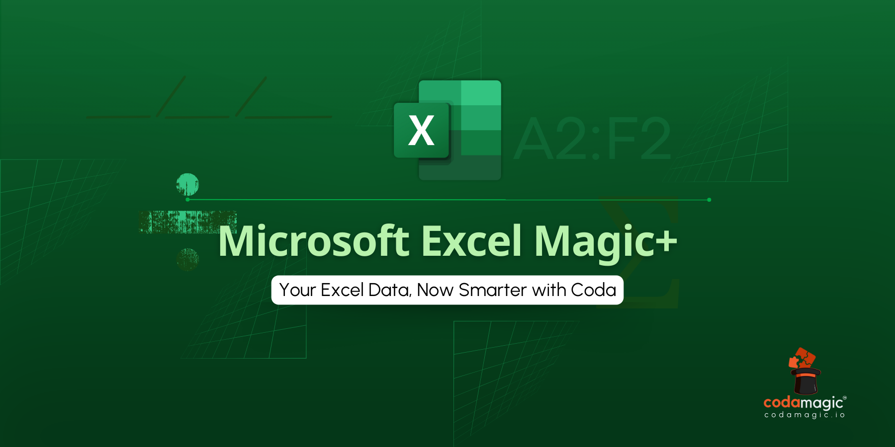 Microsoft Excel Magic Pack, extend Coda with... - Coda